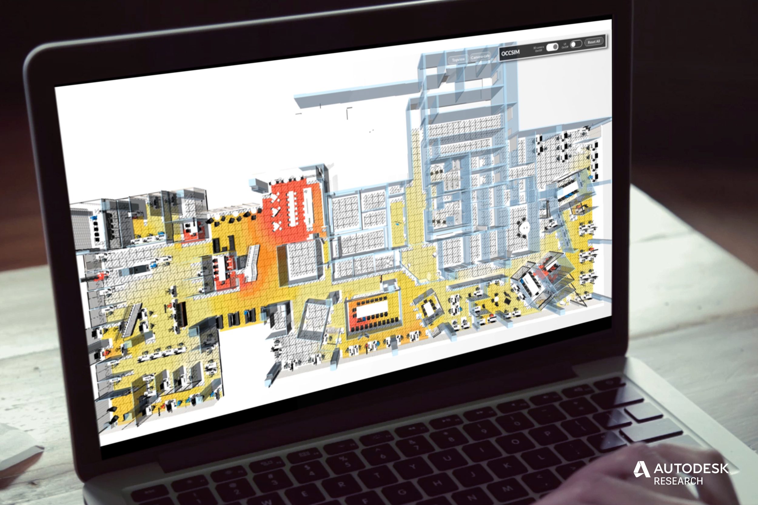 COVID-19 Facility Planning and Analysis: Designing a Multi-Agent Occupant Simulation System