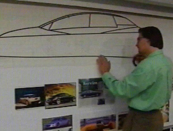 Digital tape drawing