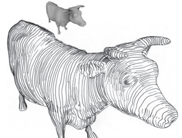 Learning Hatching for Pen-and-Ink Illustration of Surfaces