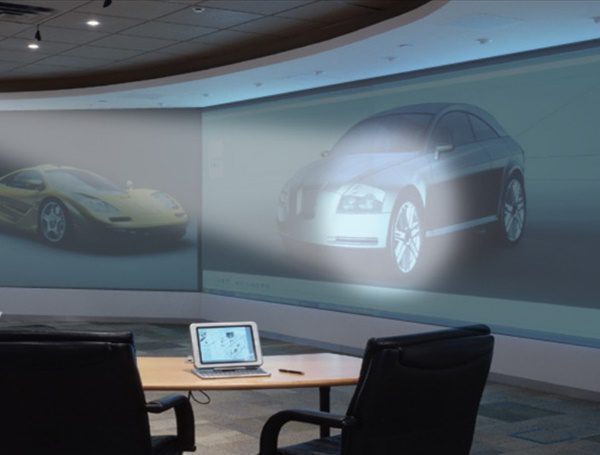 Spotlight: Directing Users’ Attention on Large Displays