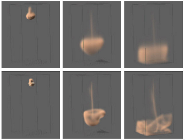 Visual Simulation of Smoke