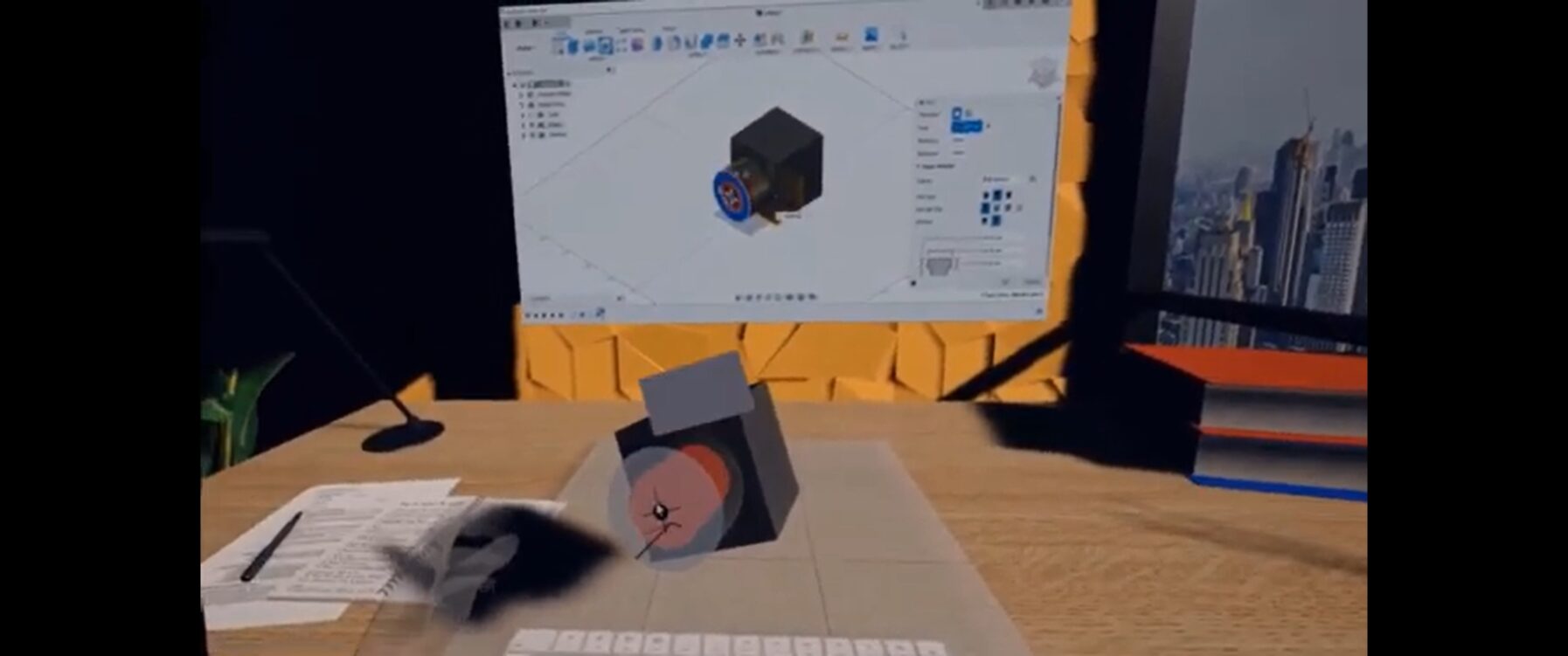In-Depth Mouse: Integrating Desktop Mouse into Virtual Reality