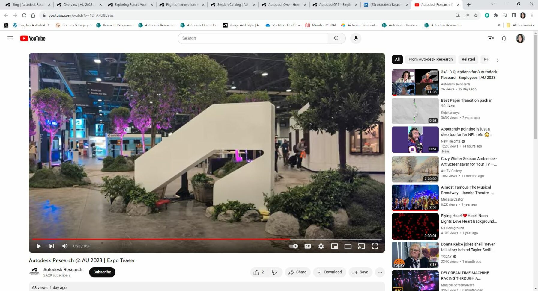 Unleashing Innovation: Autodesk Researchers at AU 2023