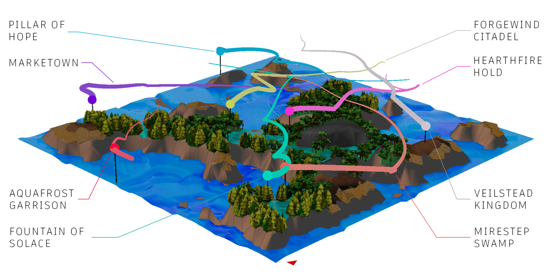 Plotmap Automated Layout Design For Building Game Worlds 